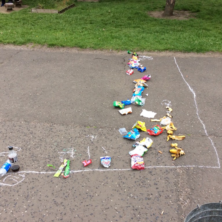 Litter graph 3 – Ferryhill Primary School