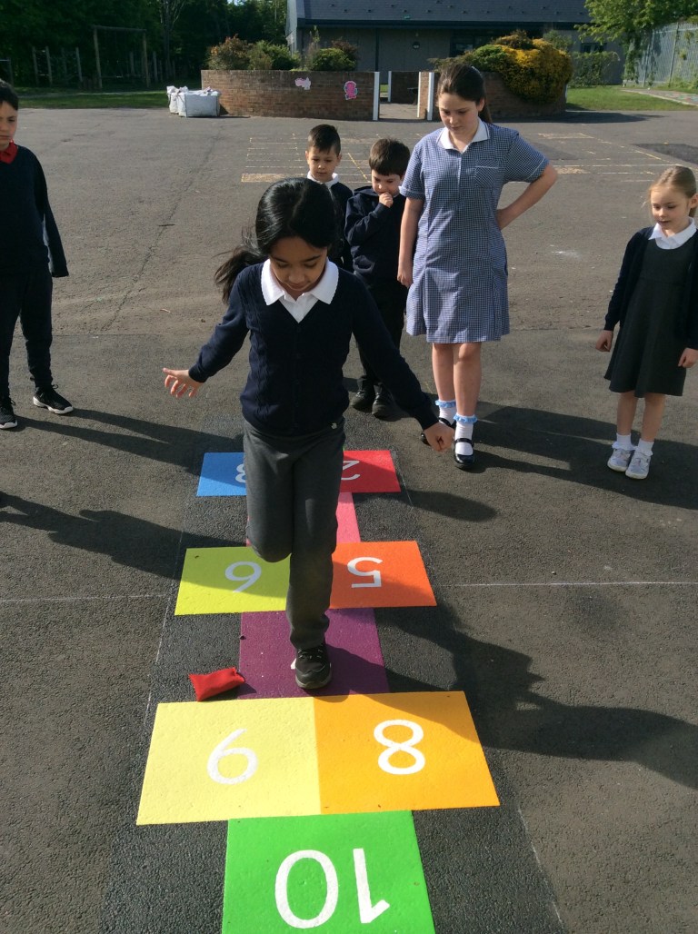 Our New Playground Games – Ferryhill Primary School
